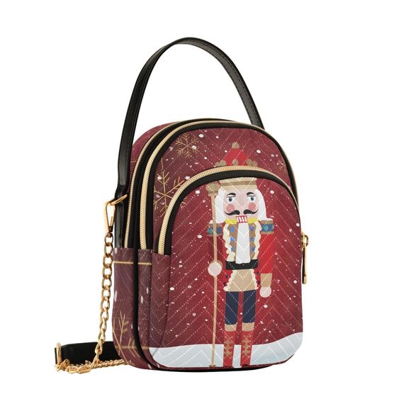 Уаѕаlа | Bags | Christmas Cell Phone Purse Xmas Nutcracker King ...